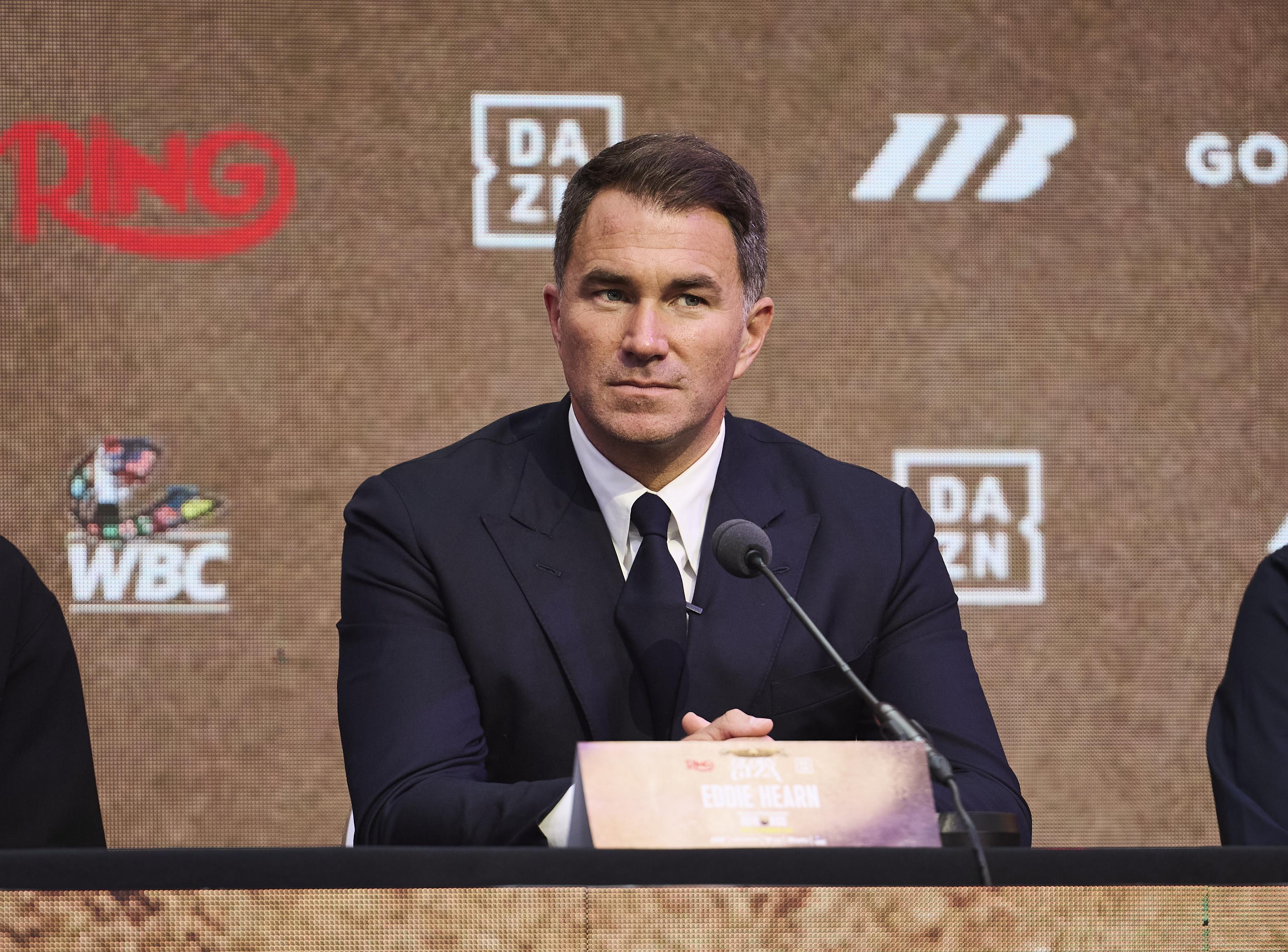 He's live in this fight: Eddie Hearn says Rico Verhoeven won't be a ...