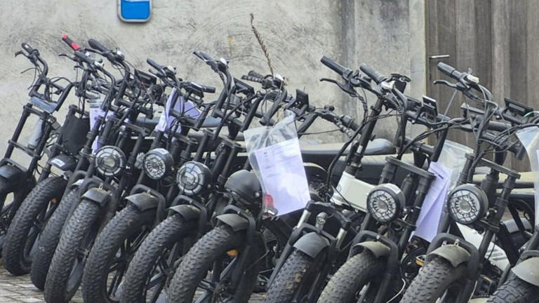 Hopen illegale fatbikes en steps vernietigd door politie van Kapellen ...