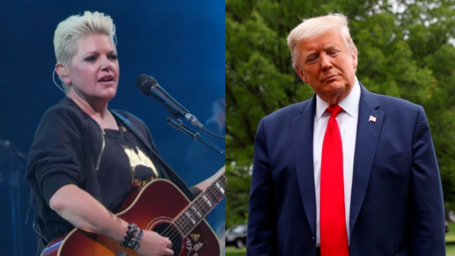 ‘Attention seeking’: Singer under fire for claims about Trump’s ...