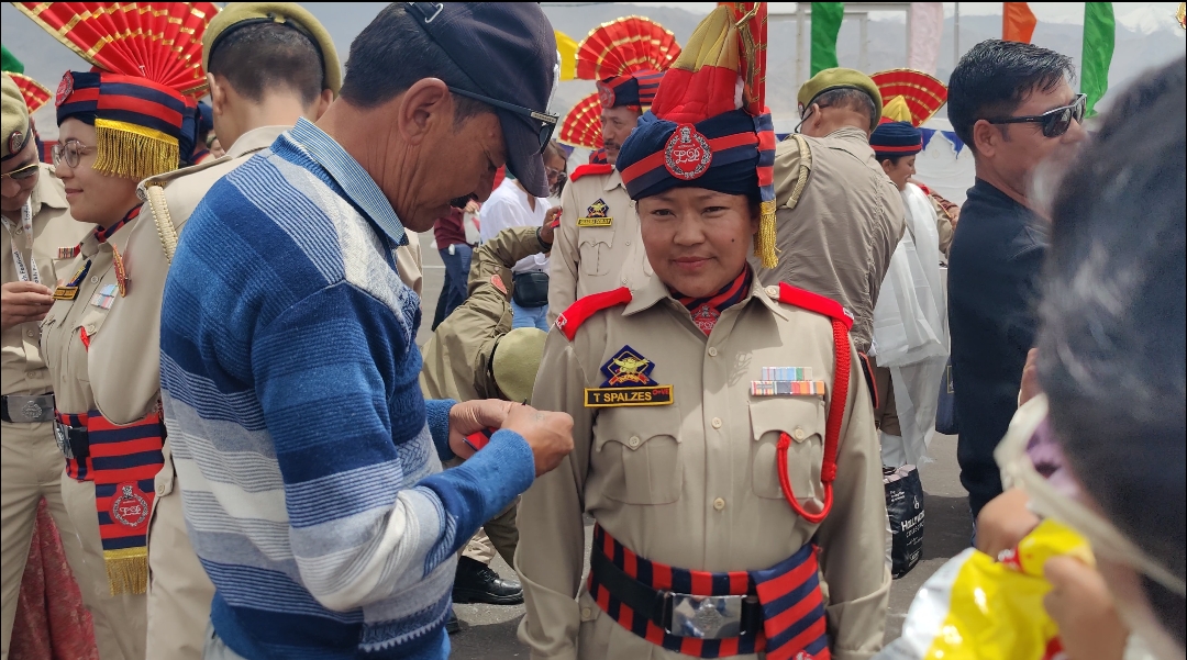 Ladakh Police Academy hosts pre-promotional passing out parade