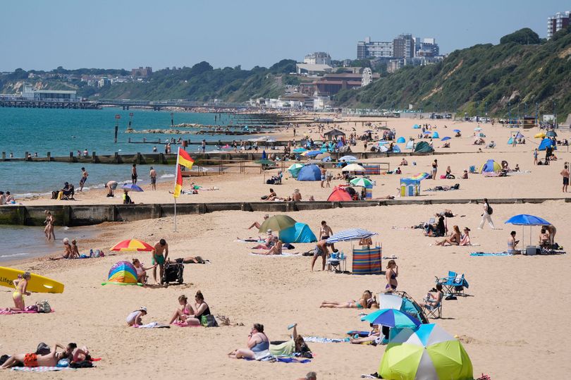 Warning to Brits visiting seaside over bank holiday as temperatures ...