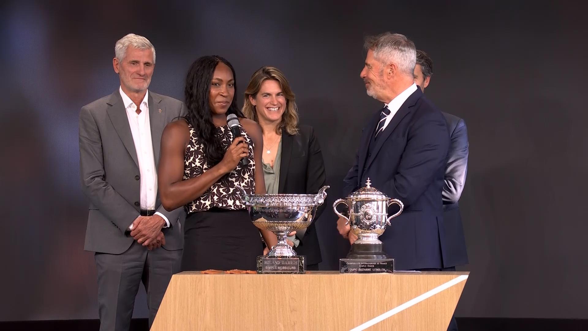 Defending champ Gauff takes centre stage at 2026 French Open draw