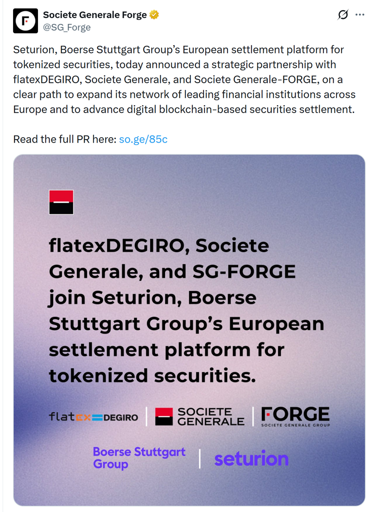 Boerse Stuttgart taps SocGen, flatexDEGIRO for EU blockchain settlement ...