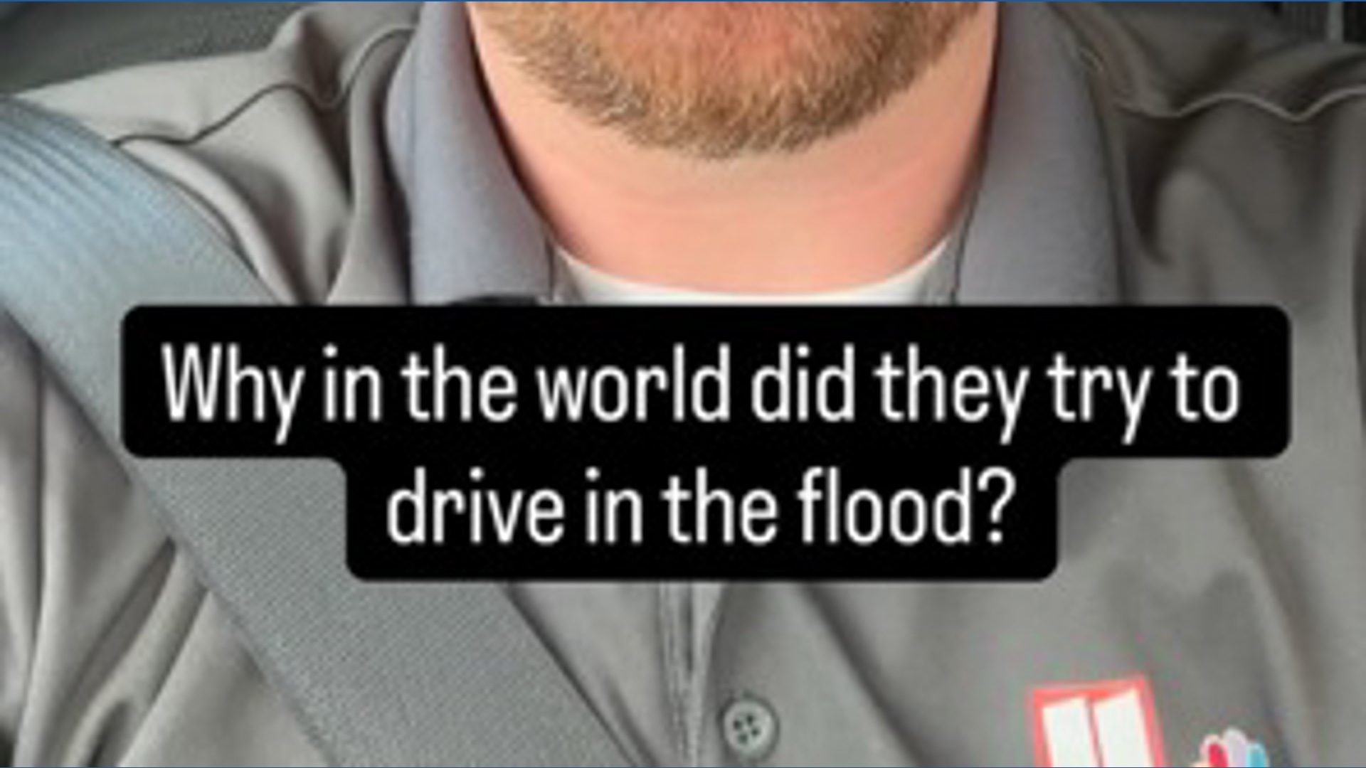 People keep forgetting "turn around, don't drown"