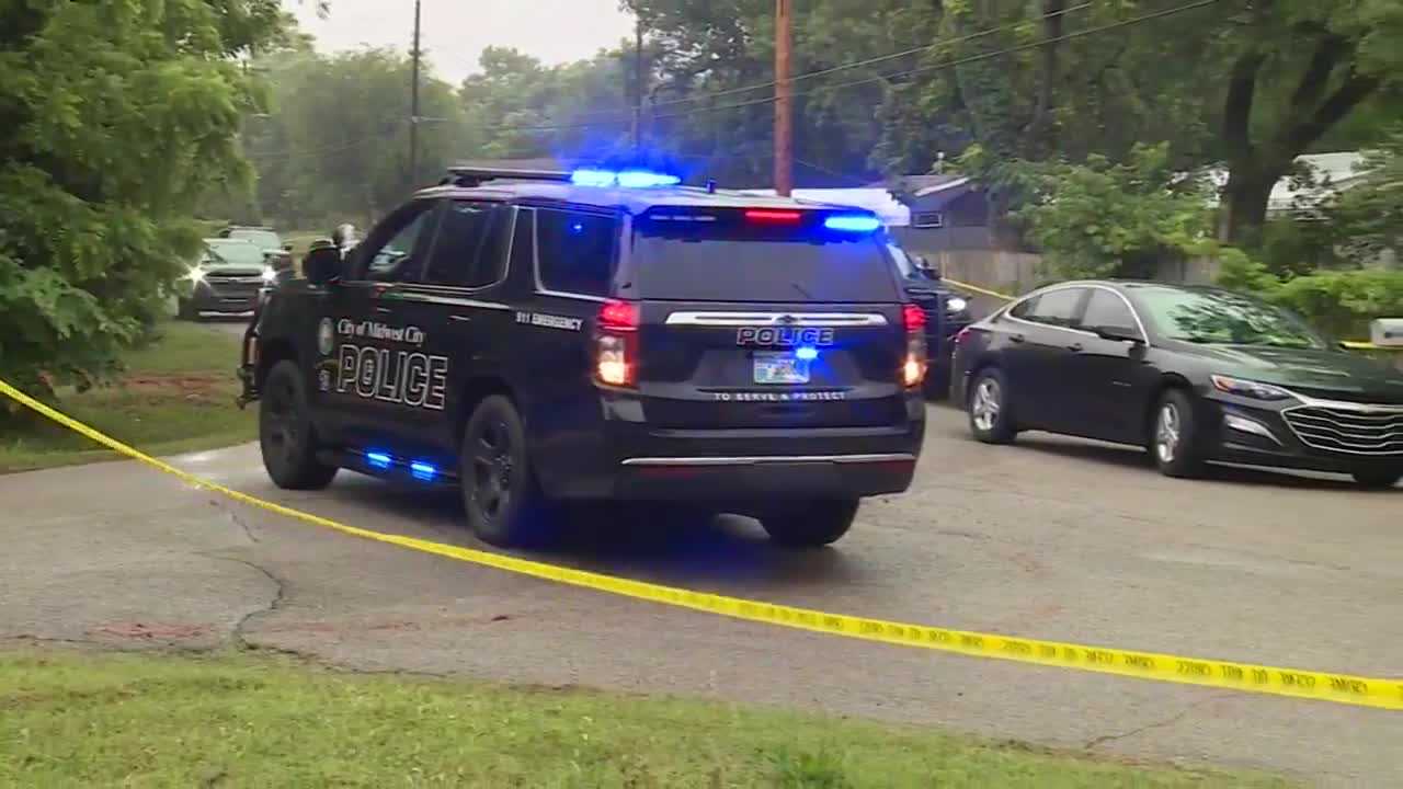 Police: Man shot, dies after breaking into neighbor's home in Midwest City