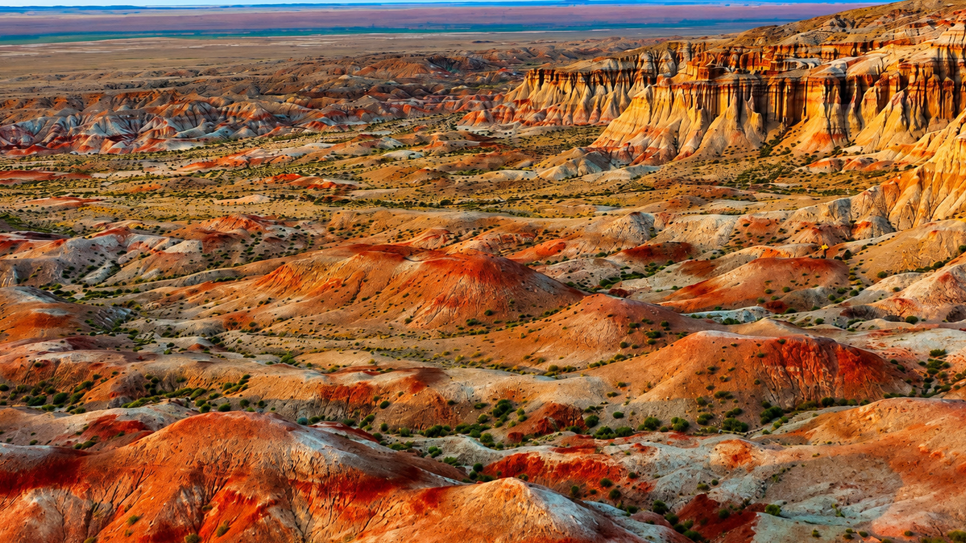 A landscape shaped by millions of years