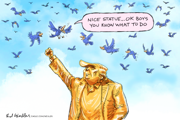 Ed Wexler’s latest political cartoons