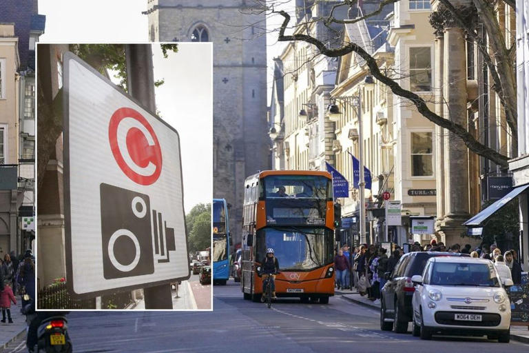 Oxford's congestion charge fines set to be used to fund several ...