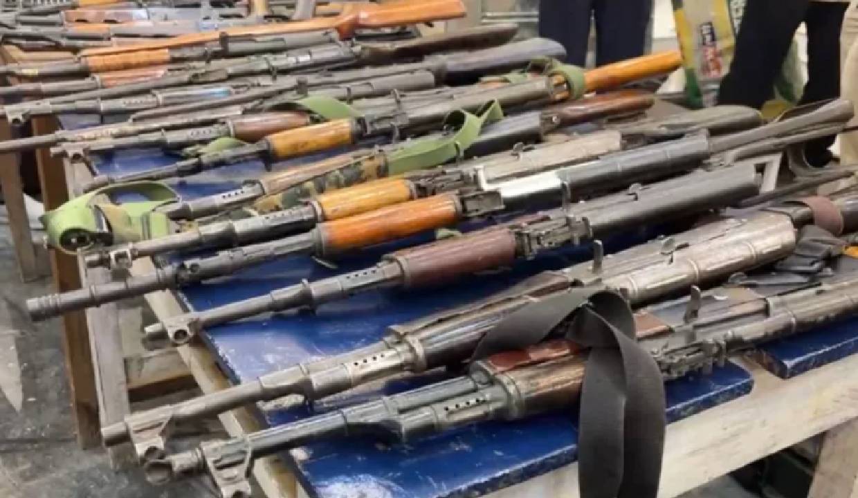 Four UNLF(P) militants arrested in Manipur; large cache of weapons seized