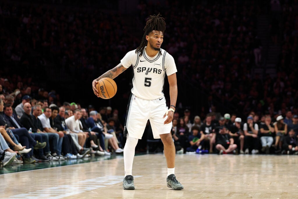 Stephon Castle breaks unwanted NBA playoff record after Game 2 of the WCF
