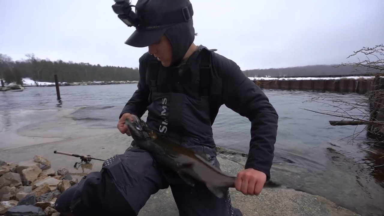 I made my own salmon jig… then started catching fish nonstop
