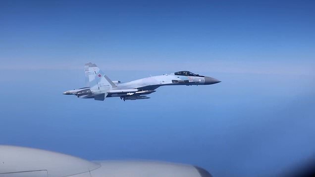 Russian warplanes intercept unarmed RAF aircraft over Black Sea