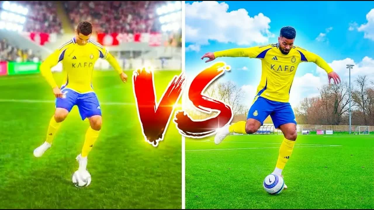 Recreating every FC26 skill in real life