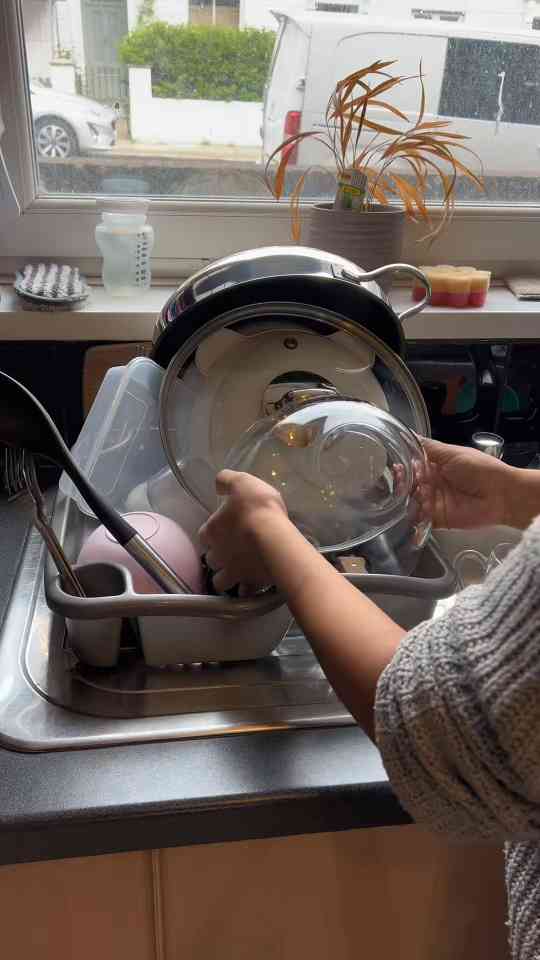 Using a timer to finish my cleaning routine