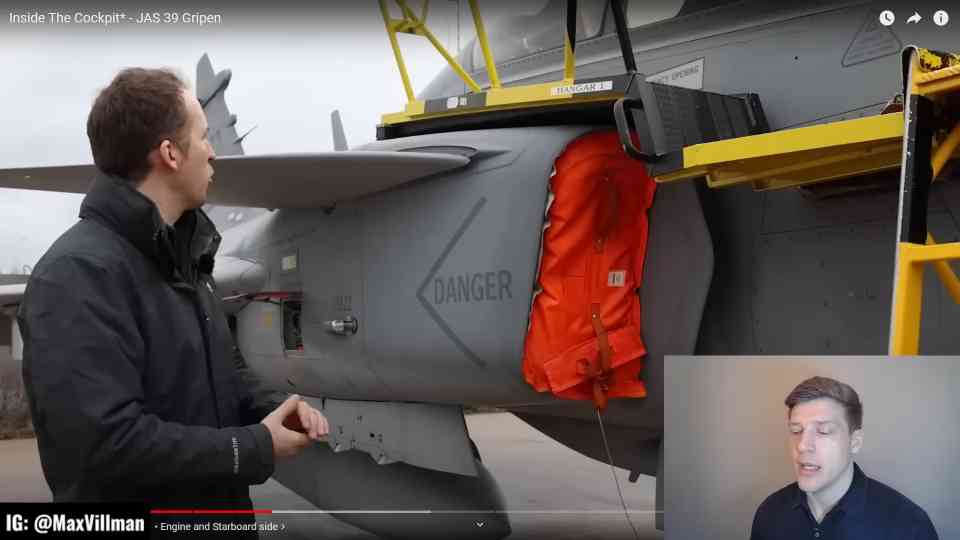 Walkaround JAS 39 Gripen - STRIDSPILOT förklarar