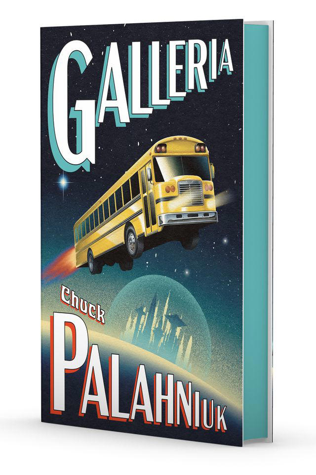 Chuck Palahniuk announces new sci-fi novel “Galleria” — see the cover ...