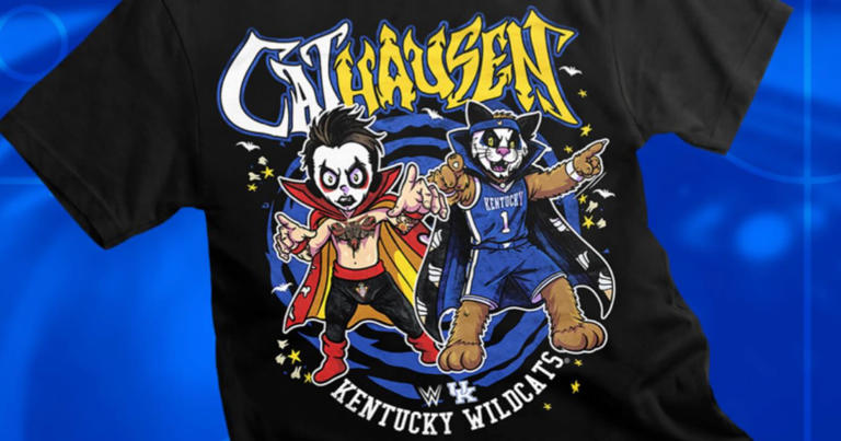 WWE’s Danhausen releases Kentucky ‘Cathausen’ shirt
