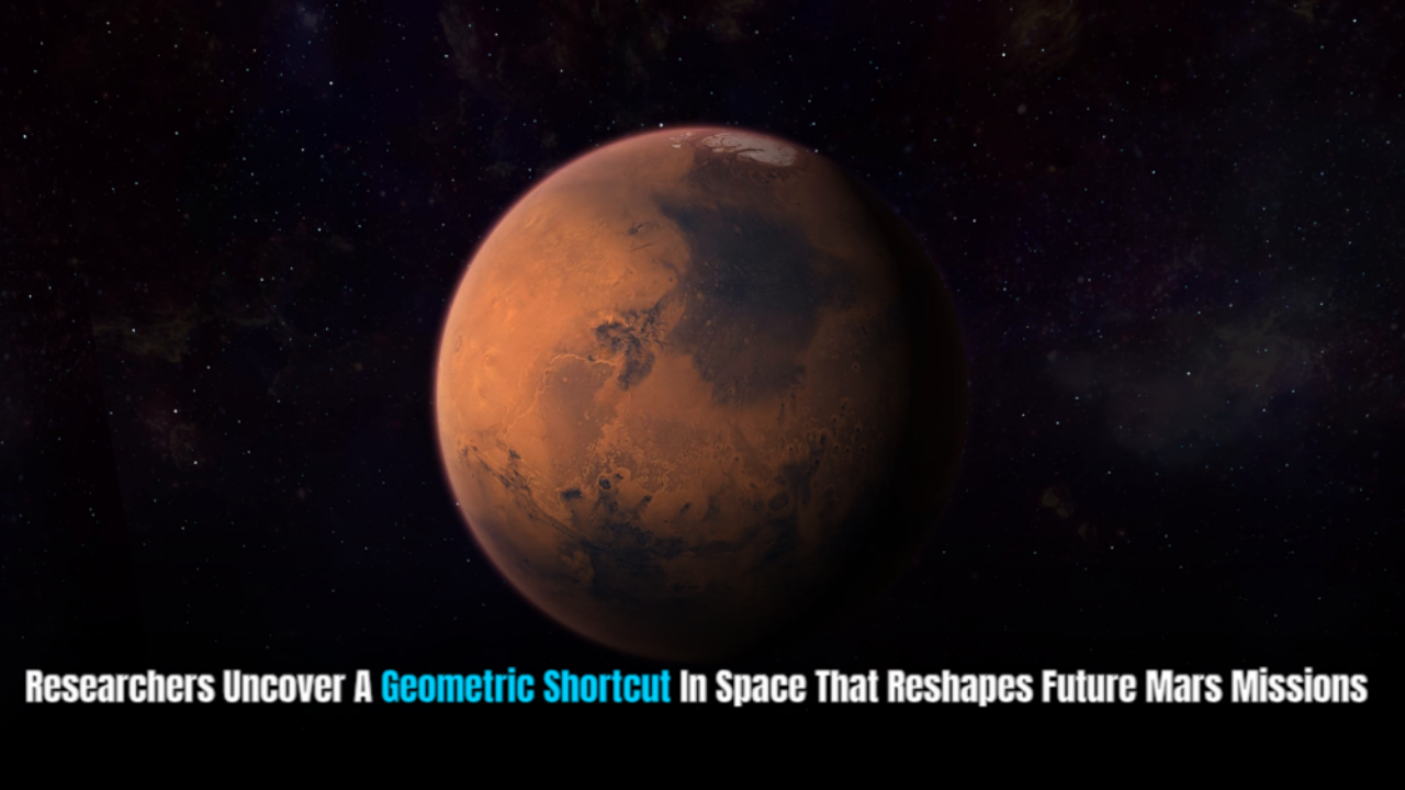 Scientists find a shortcut to Mars that cuts travel time in half