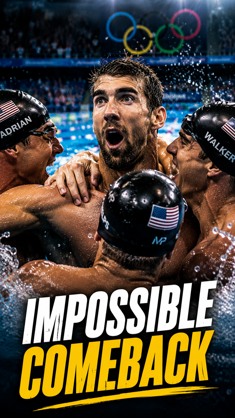 The most dramatic race of Phelps' career