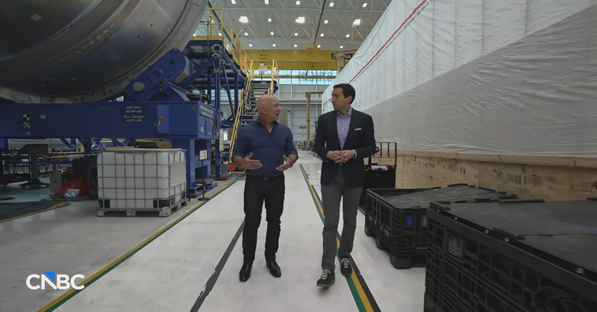 Jeff Bezos on competition in space: What we're trying to do here is ...