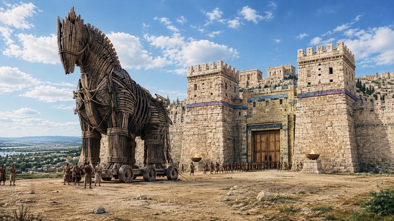 How a fractured Hittite empire sent only a ghost army to save Troy
