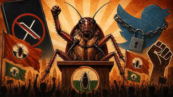 CJP's X handle withheld, founder starts new account with 'Cockroaches ...