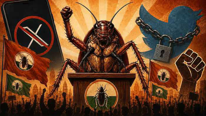 CJP's X handle withheld, founder starts new account with 'Cockroaches ...
