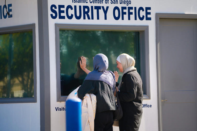 As Islamic Center reopens after deadly attack, San Diego Muslims ...