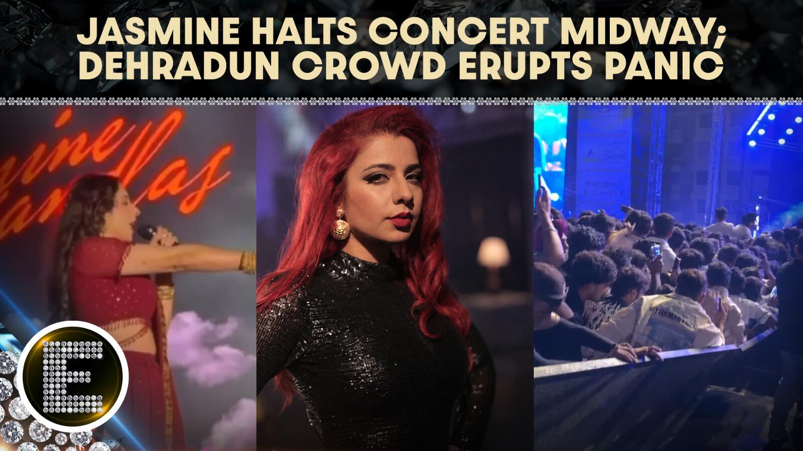 Jasmine Sandlas pauses concert after Dehradun barricade collapse; viral ...