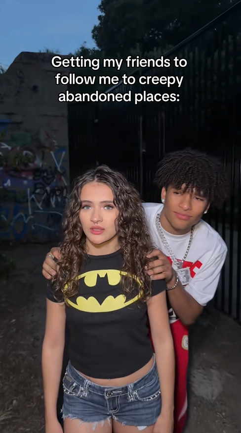 Taking my friends to a scary abandoned place