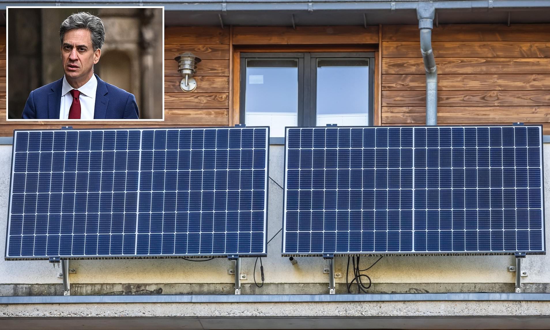Miliband's plan to get plug-in solar panels in shops this summer still ...
