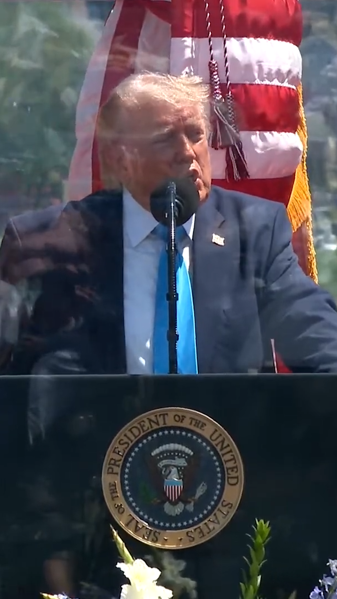 Trump lost the script