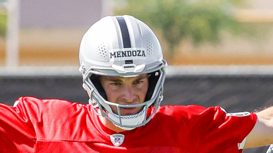 Raiders OC speaks on what Mendoza is showing