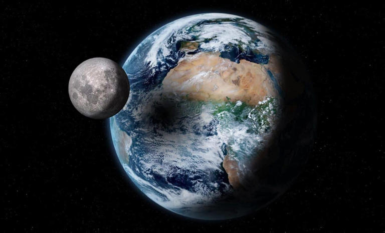 The moon is drifting away from Earth, and scientists can measure it ...