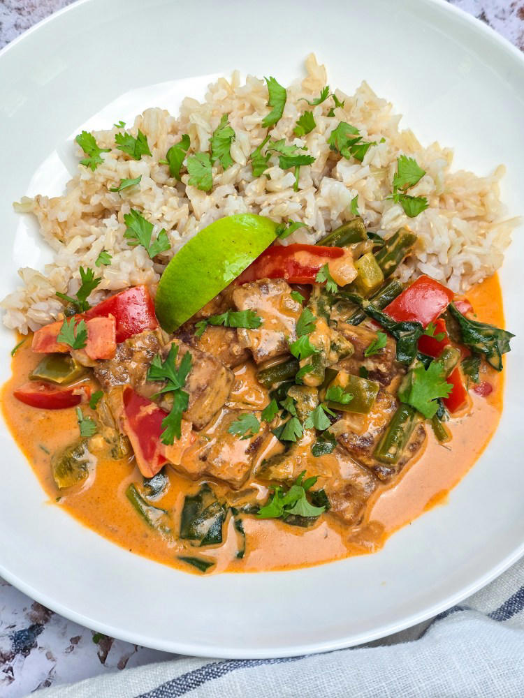 Crispy baked tofu