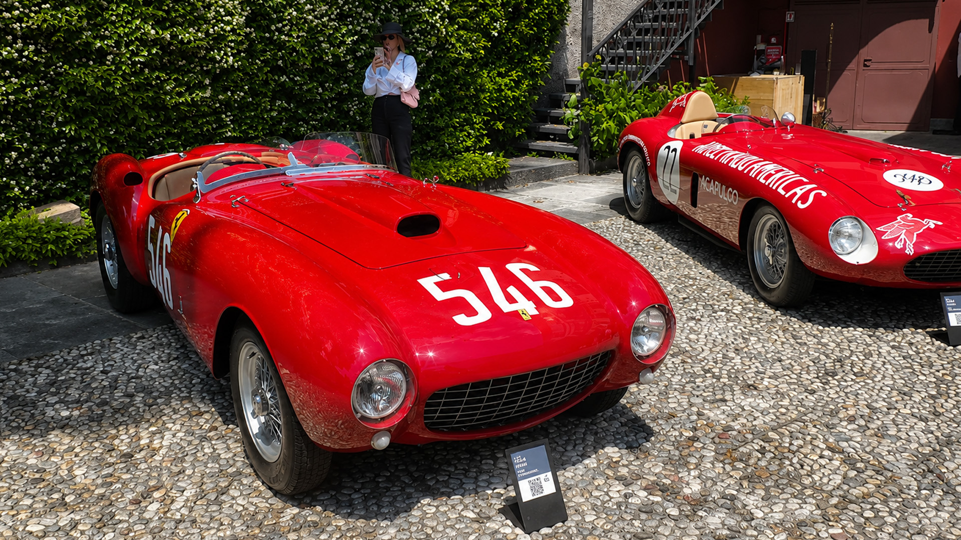 This old Ferrari still looks special at Villa d'Este