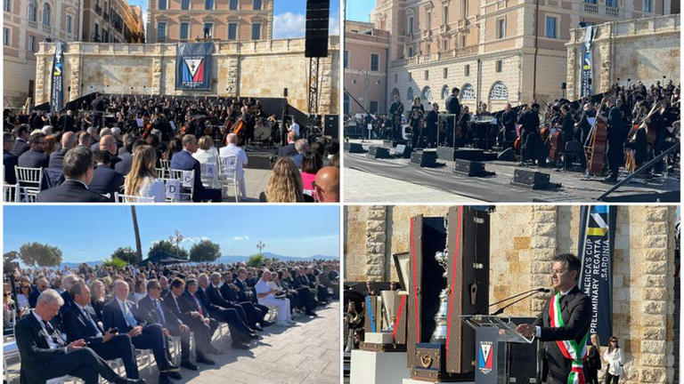 Musica e applausi, Cagliari accende l’America’s Cup: «Orgogliosi della ...