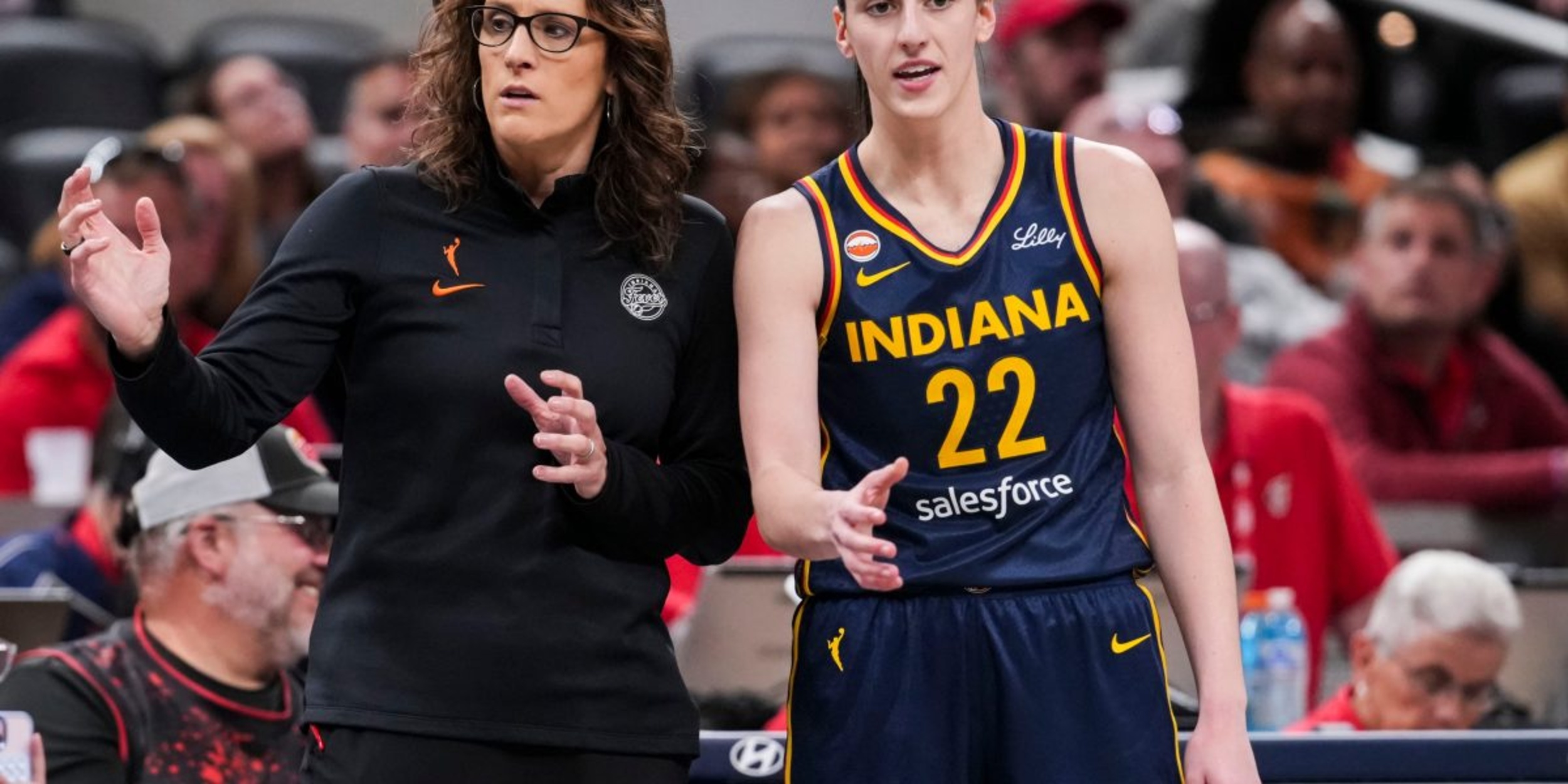 Fever coach Stephanie White facing accusation over Caitlin Clark decision