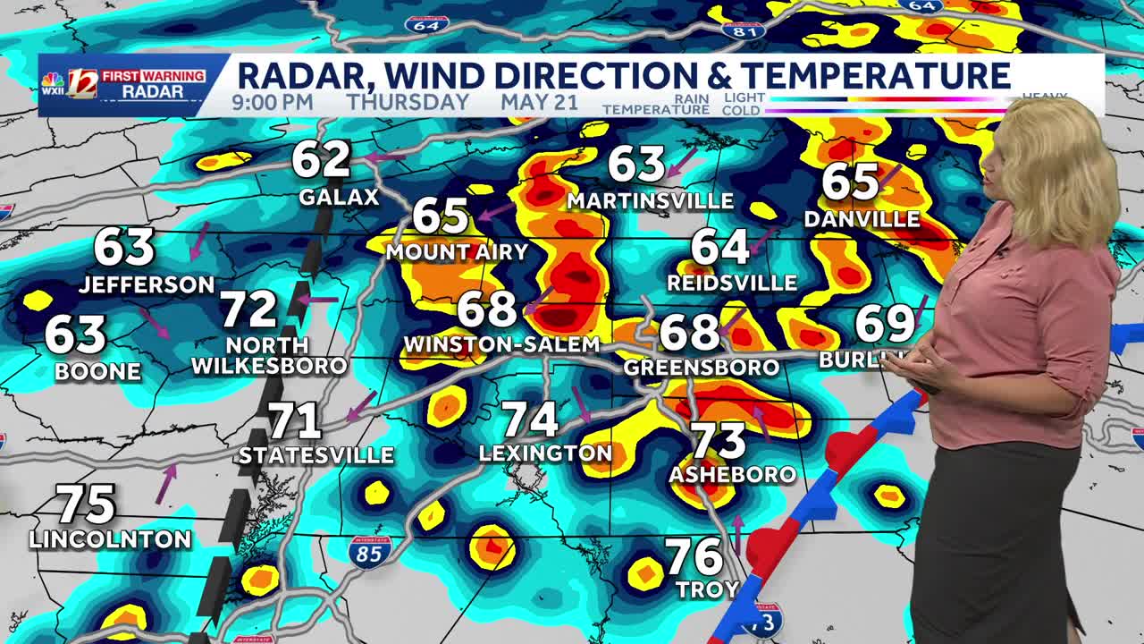 Severe storm risk Thursday, May 21 update | Rain, damaging wind threat ...