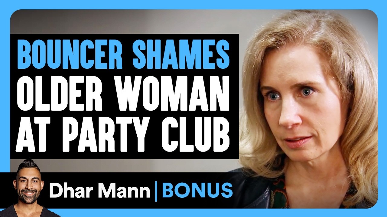 Bouncer shames older woman at party club