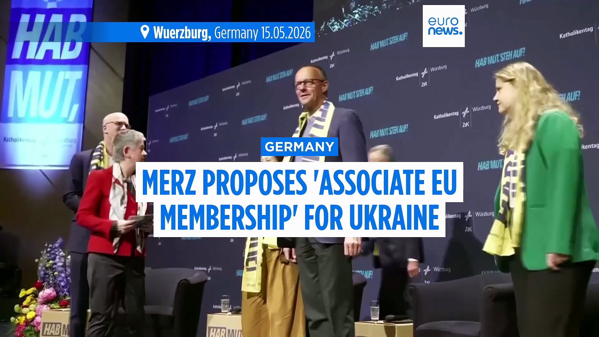 Merz's plan of 'associate EU membership' for Ukraine gets mixed reviews