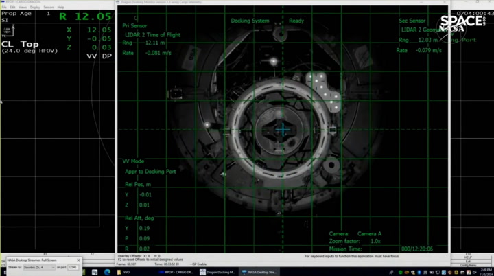 SpaceX CRS-31 Dragon spacecraft docks with space station