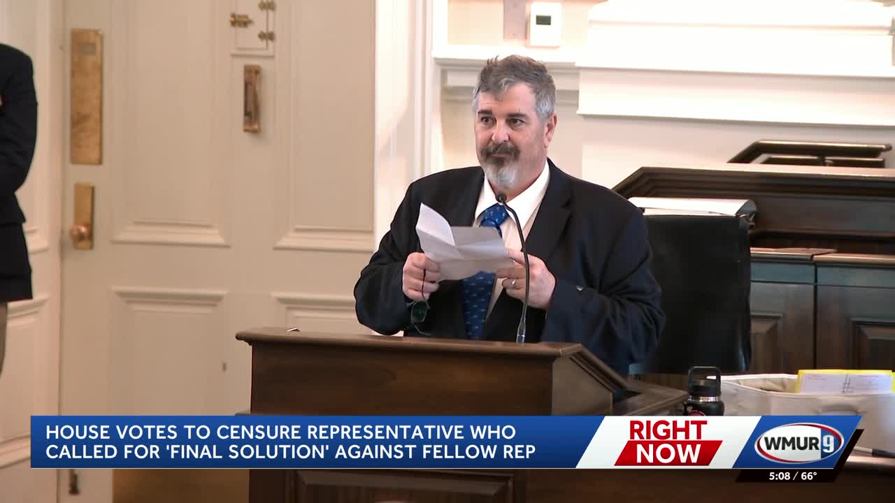 House votes to censure lawmaker who invoked 'final solution' in social ...