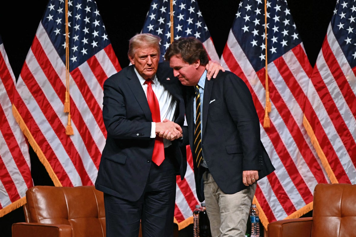 Tucker Carlson says Donald Trump has 'diminished American power'