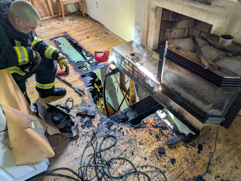Basement fire damages home in Burlington, officials say