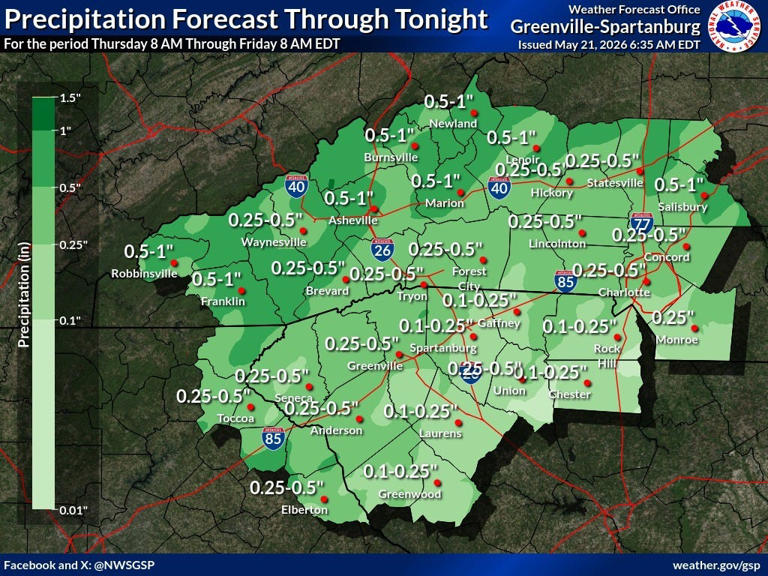 SC Memorial Day weekend weather to bring storms. Latest predictions