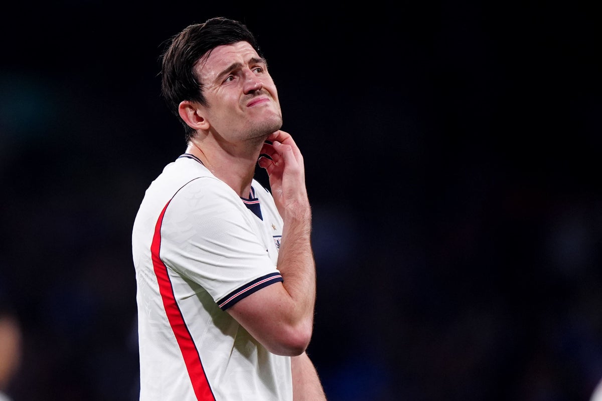 Harry Maguire 'shocked and gutted' to miss out on World Cup with England