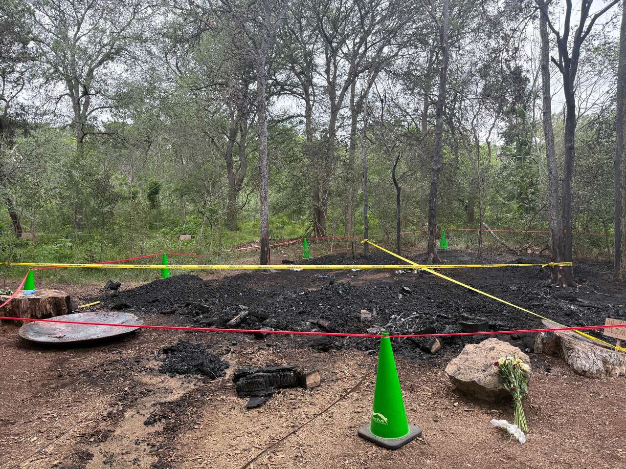 Pease Park's giant troll sculpture burned to the ground after early ...