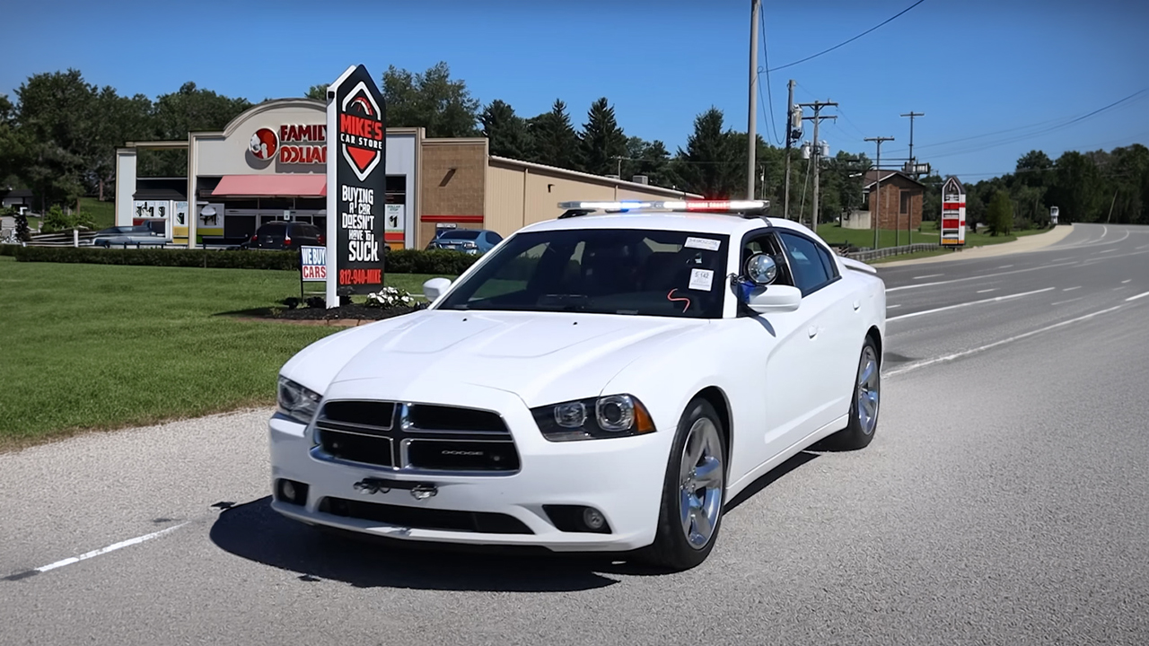 Restoring an auction police vehicle