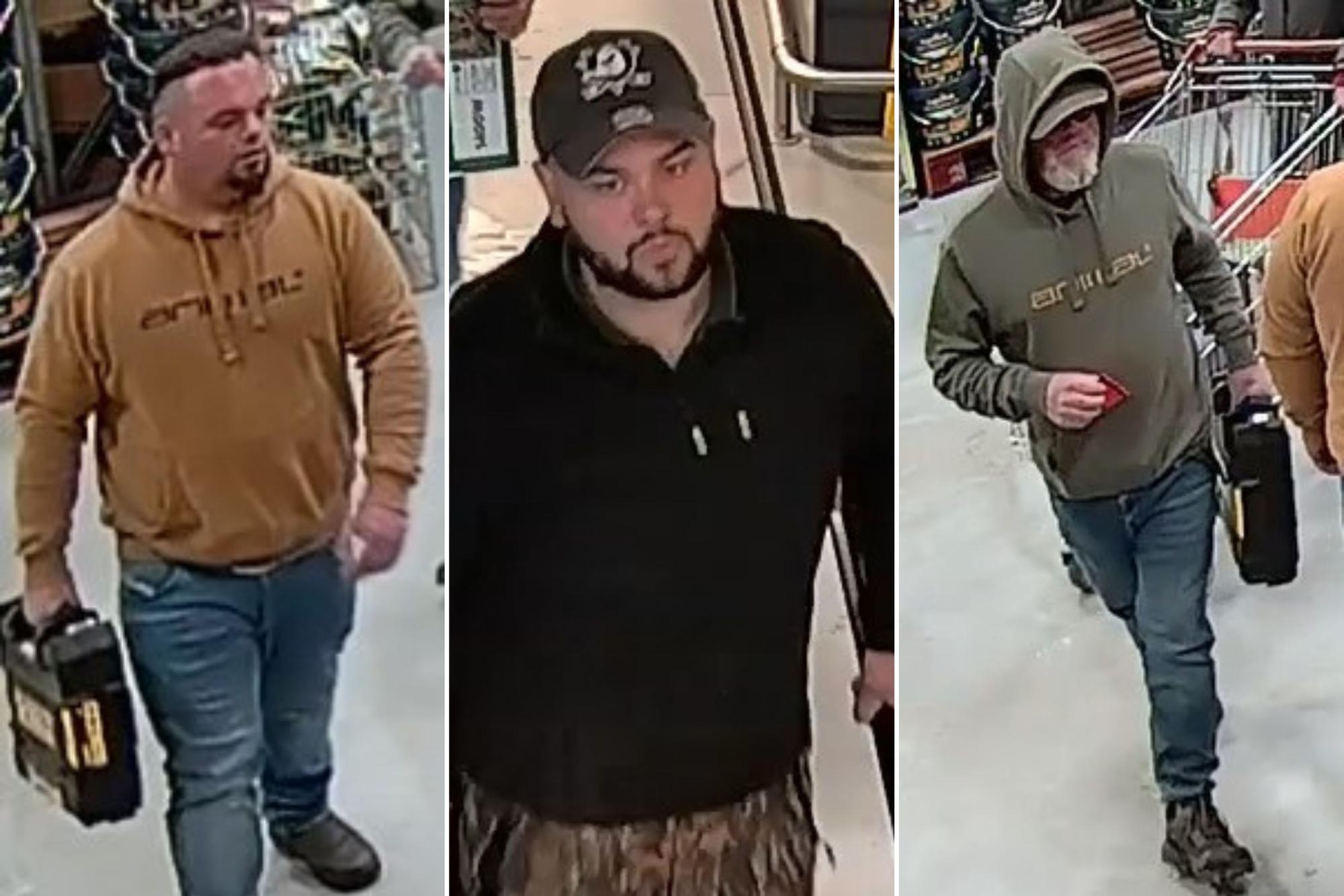 Police hunt trio after Scarborough B&Q power tools 'sticker swap'